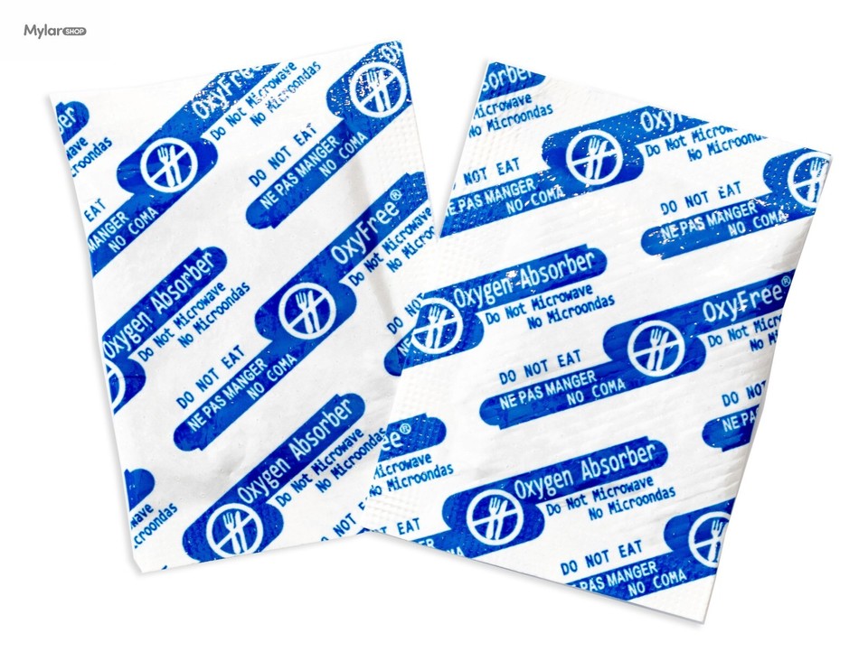 100 Factory Sealed 100cc OxyFree oxygen absorbers long-term storage ...