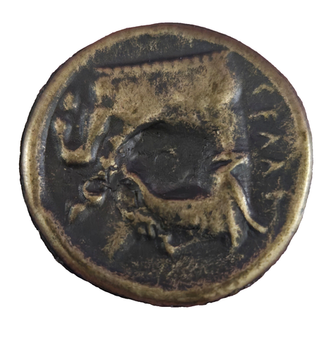 Julius Caesar Coin Copy Reproduction Roman Empire Bronze Round 7/8in ...