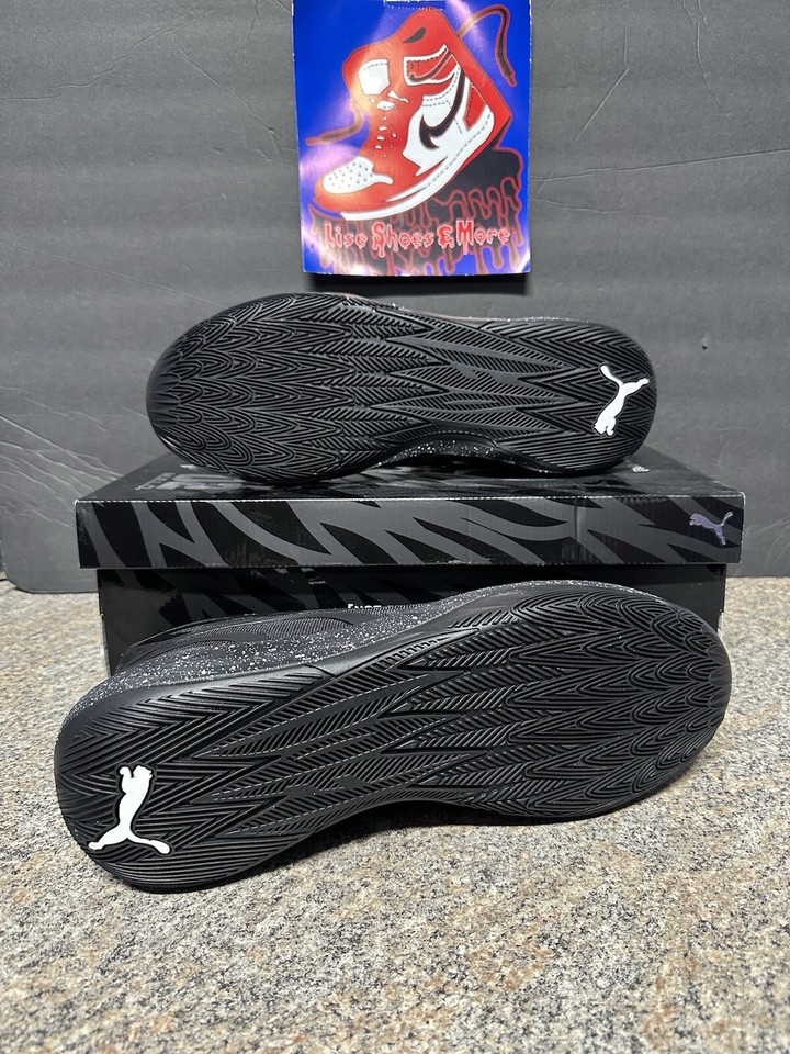 Size 10.5 Puma MB.02 "Oreo" Lamelo Ball Mens Basketball Sneakers 379420 ...