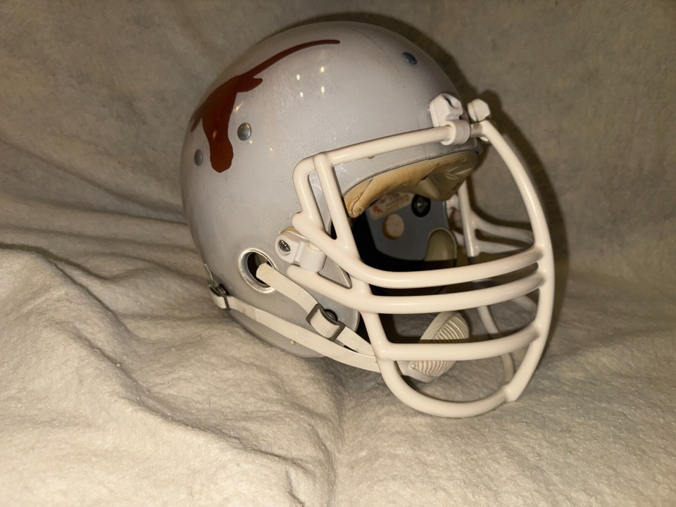 VINTAGE KELLEY 1982 TEXAS LONGHORNS CLEAR SHELL FOOTBALL HELMET - EARL ...