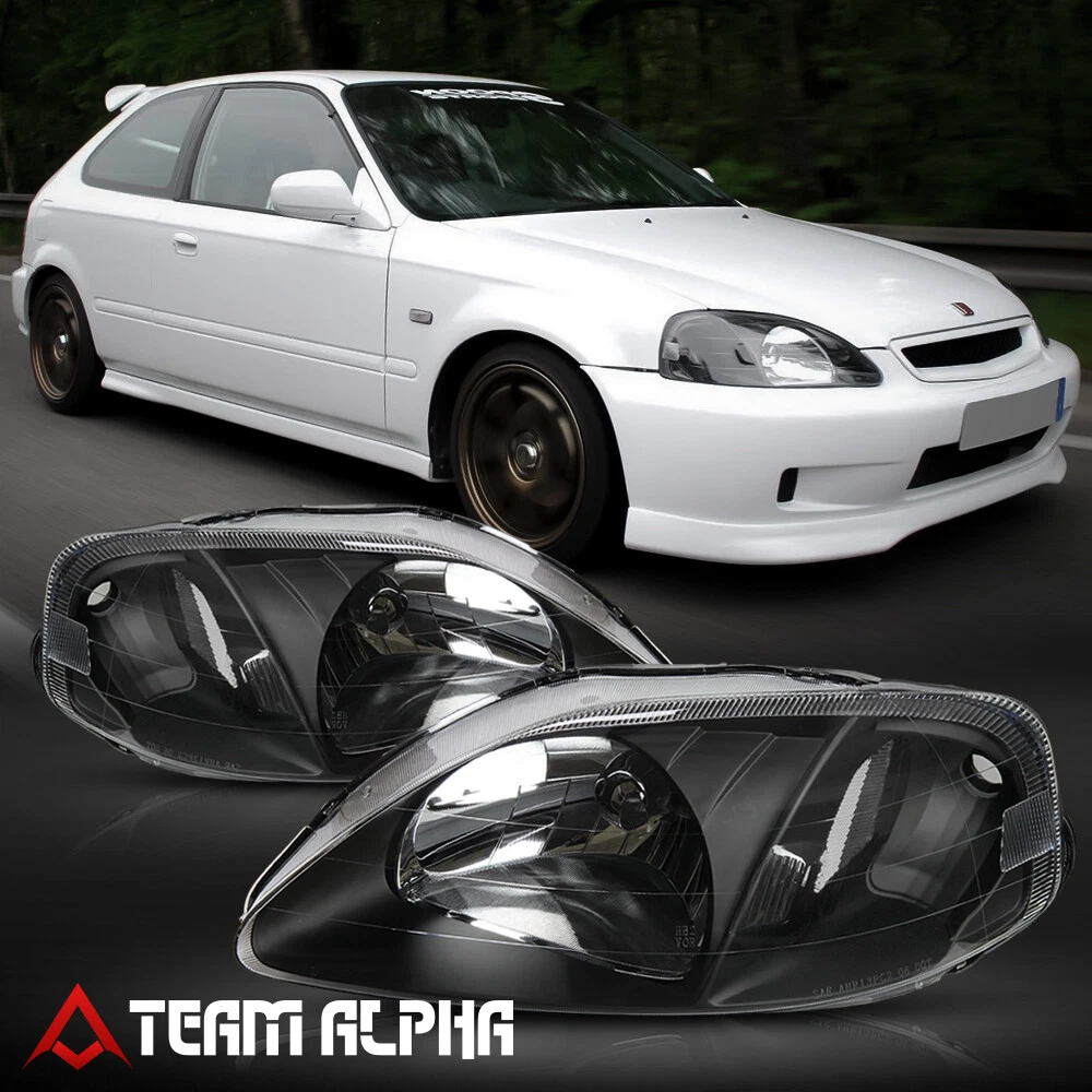 Honda Civic Ek Coupe Black