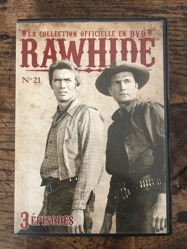 COLLECTION RAWHIDE ... DVD N°21 ( épisodes 61 à 63 ) ... CLINT EASTWOOD ...