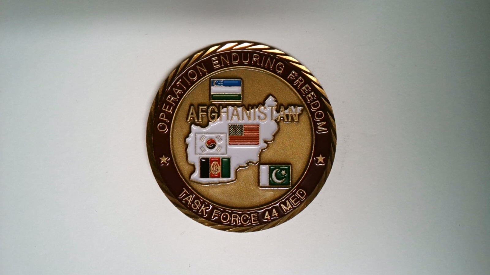 CHALLENGE COIN TASK FORCE 44 MED AIRBORNE DRAGON MEDICS 2002-2003 | eBay