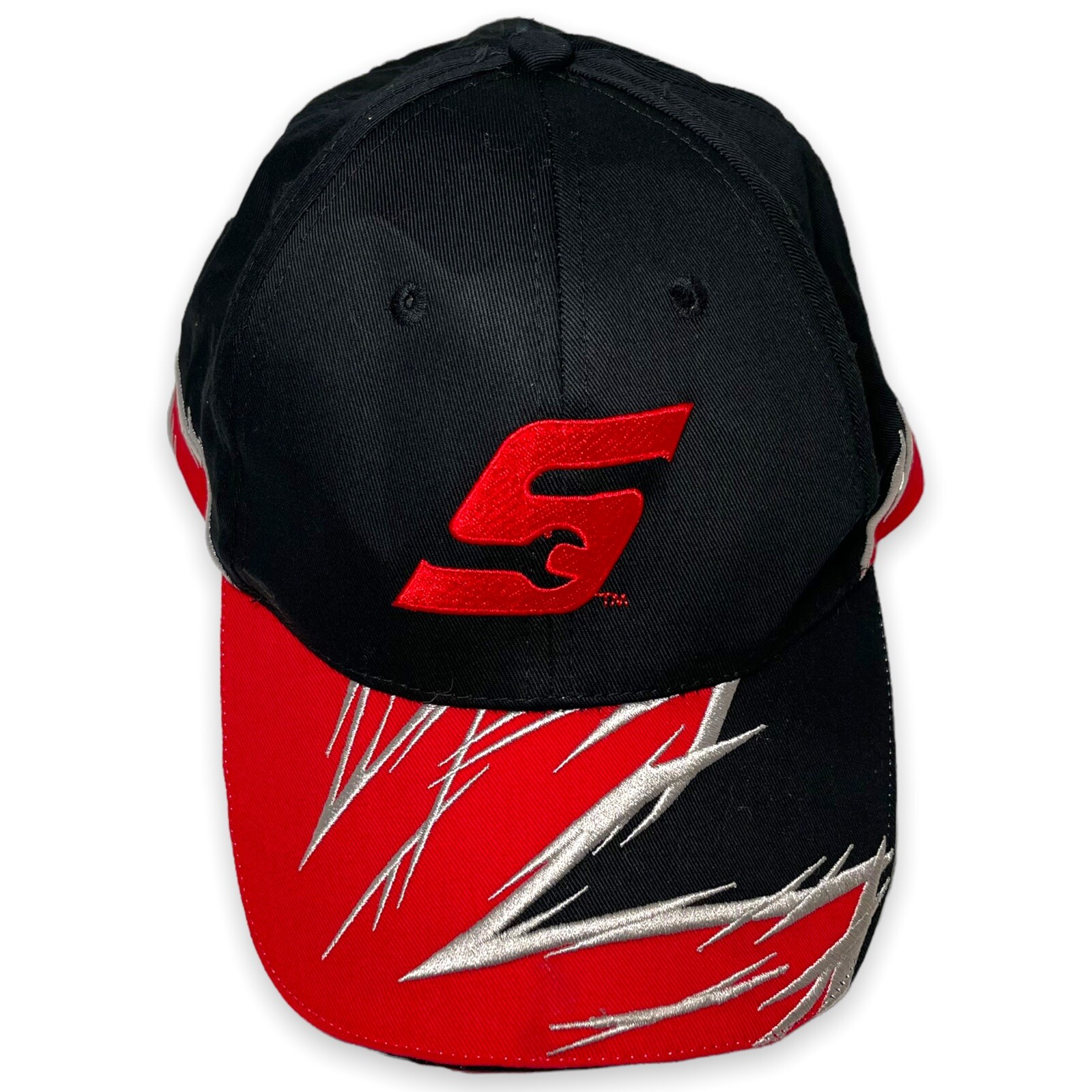 Vintage Snap On Tools Logo Hat Red & Black Adjustable Strap Cap K ...