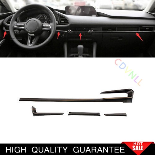 Fit For Mazda 3 Axela 2020-2021 Wood Grain Central Console Dashboard ...