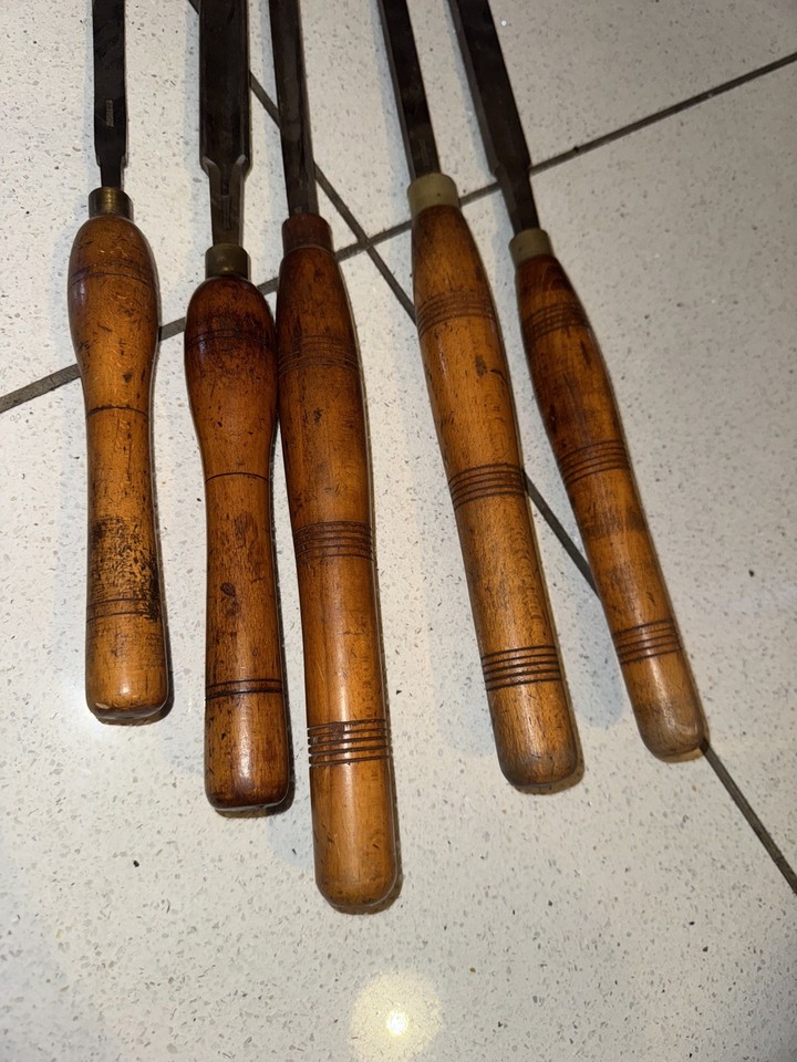 Stormont Chisel/gouges Vintage Wooden Carpentry Tools | eBay UK