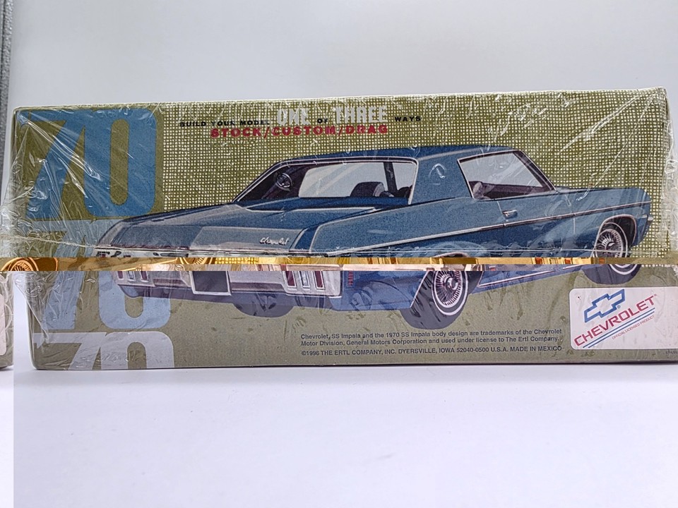 VTG AMT Limited Edition '70 Chevrolet SS Impala 1/25 Scale Model Kit ...