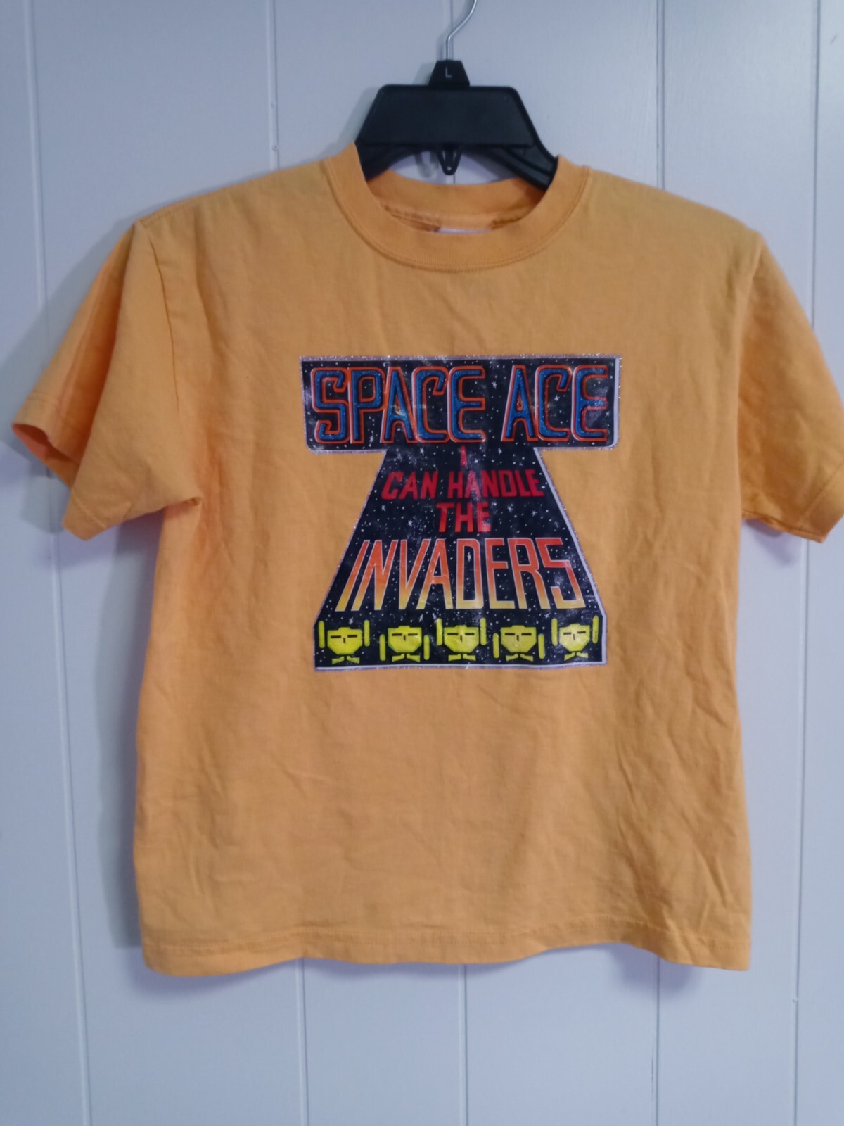 Vintage 1980s Space Ace Invaders Retro T-Shirt Size M… - Gem