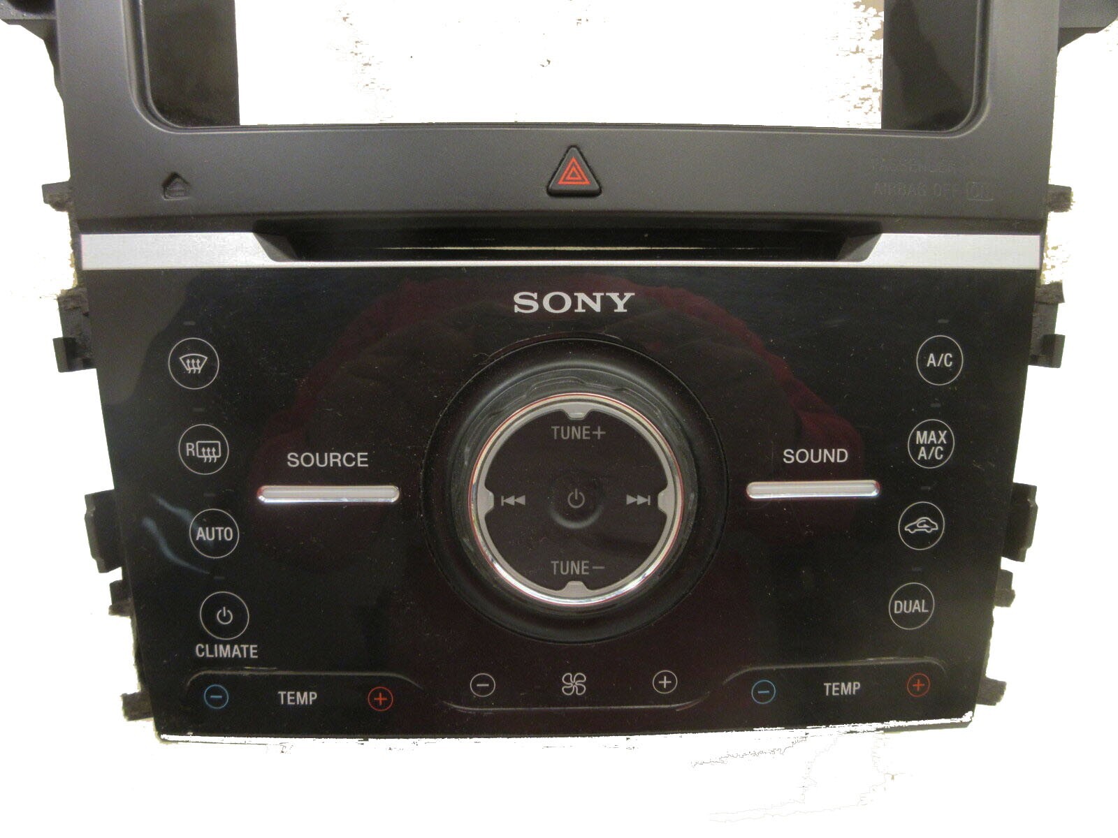 2011-2015 Ford Explorer OEM Sony 8" Radio Climate Control Panel Bezel ...