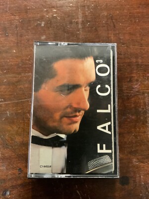 RARE OOP Falco 3 CASSETTE TAPE synth pop 1986 ROCK ME AMADEUS Vienna ...