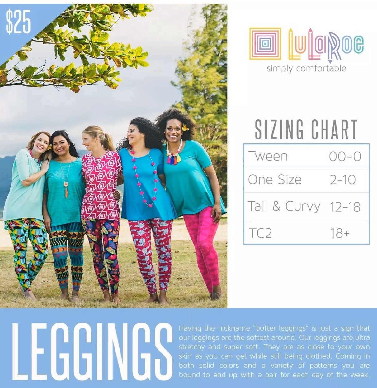 NEW Lularoe OS Lot Of 5 Mystery One Size 2-10 Various Fun Prints Yoga ...