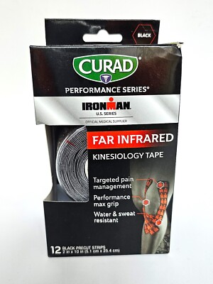 Curad Performance Series Ironman Far Infrared Kinesiology Tape, 12 ...