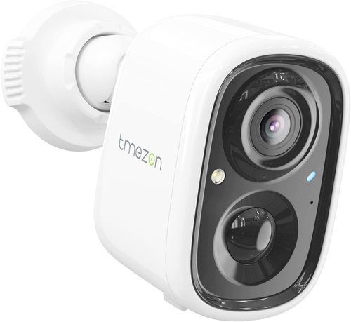 Tmezon Wireless Outdoor Security Camera Battery Powered Rechargeable ...