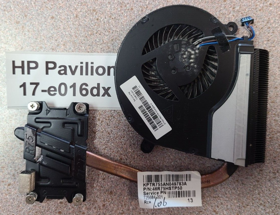 HP Pavilion 17-e019dx 17-e016dx 17-e009wm 17-e010us Notebook CPU ...