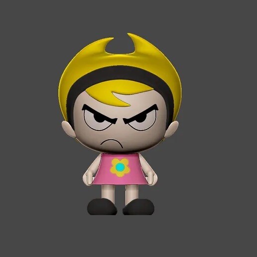 Billy And Mandy Figures 3.75” Tall | eBay