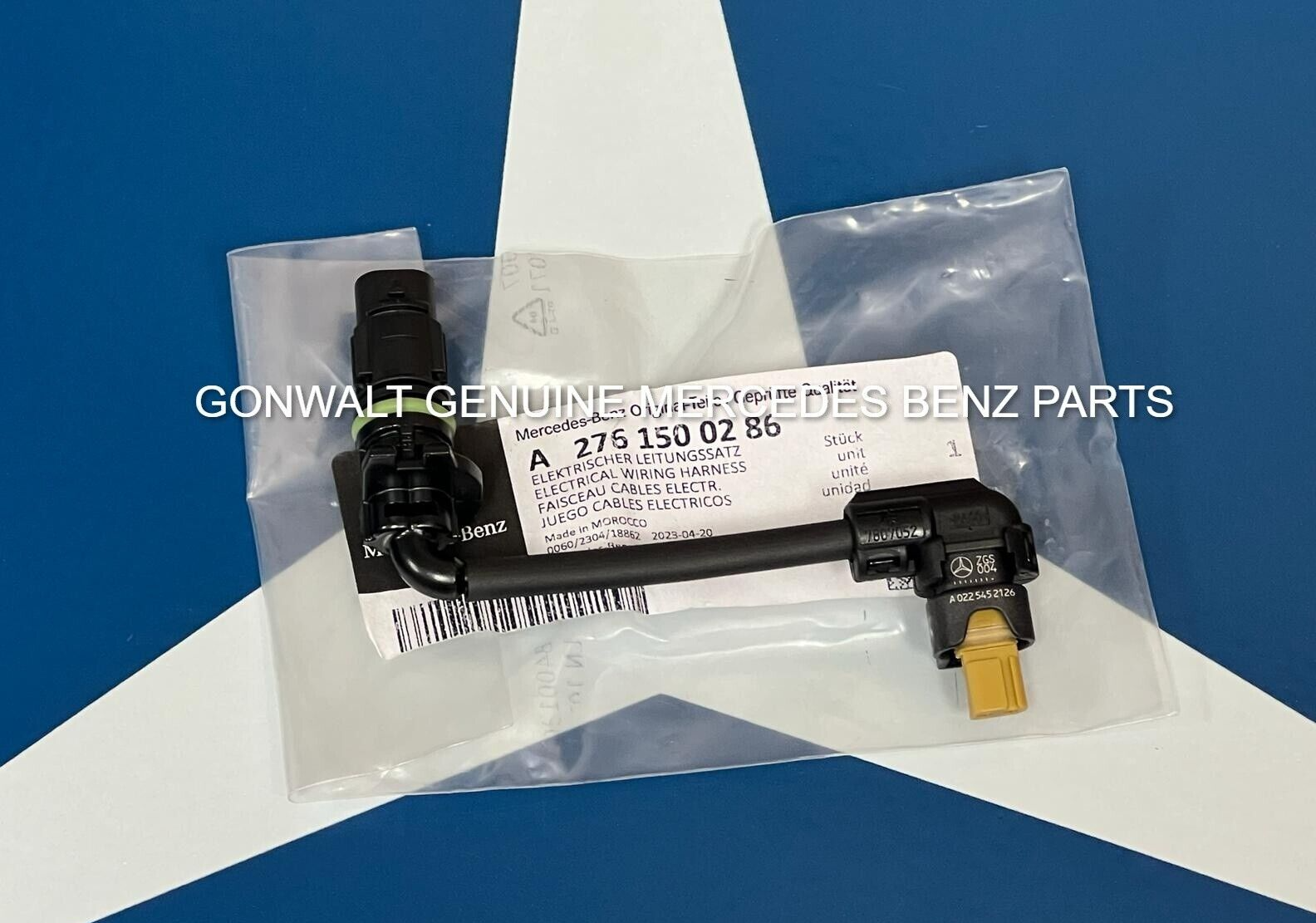 Mercedes-Benz Genuine Electrical Wiring Harness 2761500286 ...