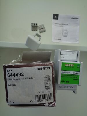 Merten KNX EIB 644492 Binary Input reg-k/4x10 | eBay