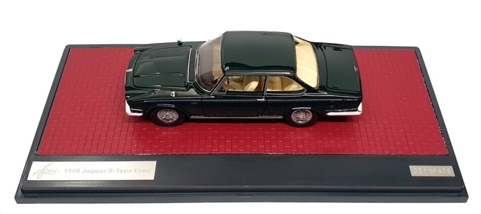 JAGUAR S TYPE FRUA 1966 VERDE MATRIX MX41001-172 1:43 LHD 408 PCS AUTO ...