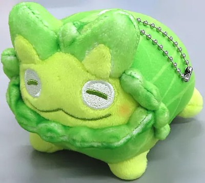 Taito Cabbage Frog Mascot Plush Toy Badge Collectible | eBay