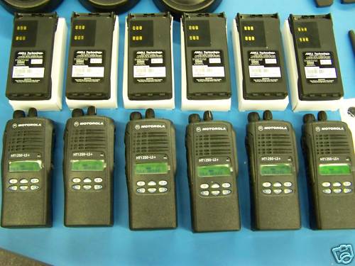 6 Motorola HT1250 LS+ UHF 450-512 HT 1250 LS+ LQQK | eBay