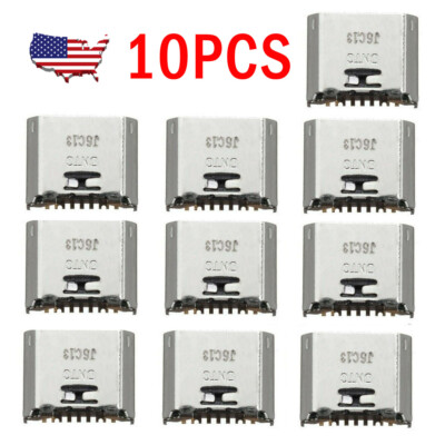 10X USB Charging Port Connector For Samsung Galaxy Tab A 8" 2018 SM ...