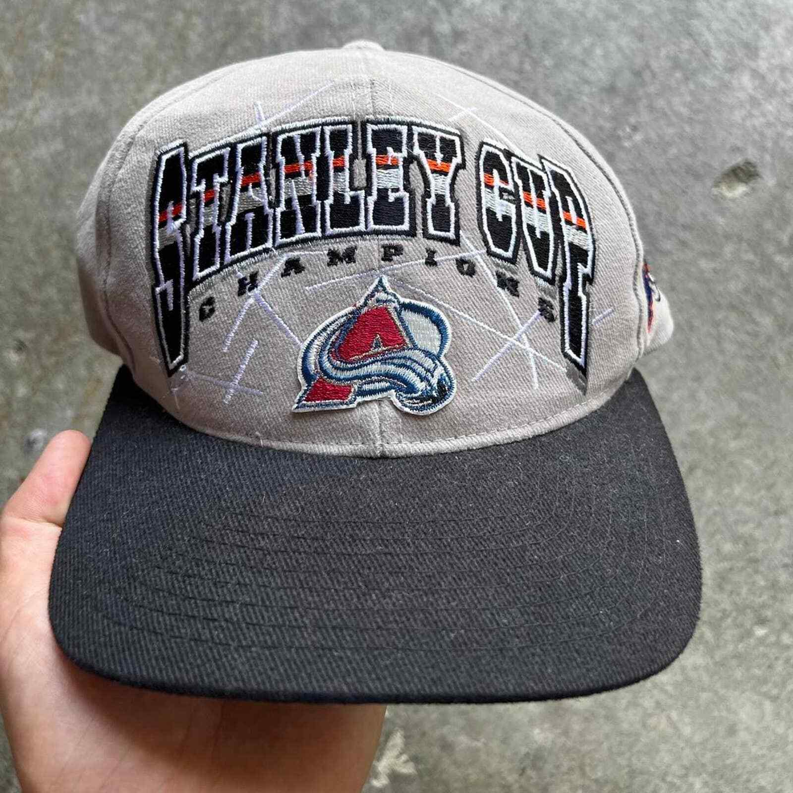 Vintage Stanley Cup Avalanche Champions Cap - Gem