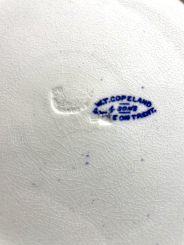 Copeland Blue & White Robin Hood Plate “Robyn Hood As A Butcher” | eBay