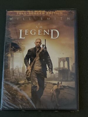 I Am Legend DVD Full Screen Edition Will Smith BRAND NEW Sealed, Free ...