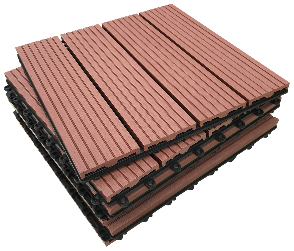 CLICK-DECK - COMPOSITE Decking Tiles Interlocking Deck Tile Patio ...