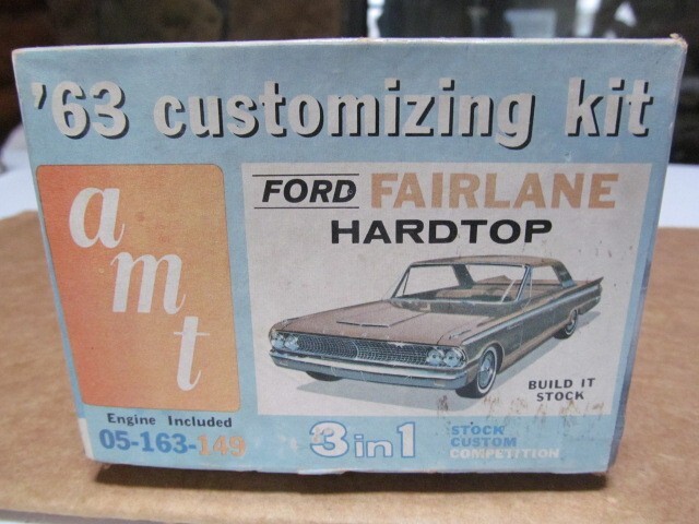 1963 Ford Fairlane Model kit AMT unbuilt | eBay