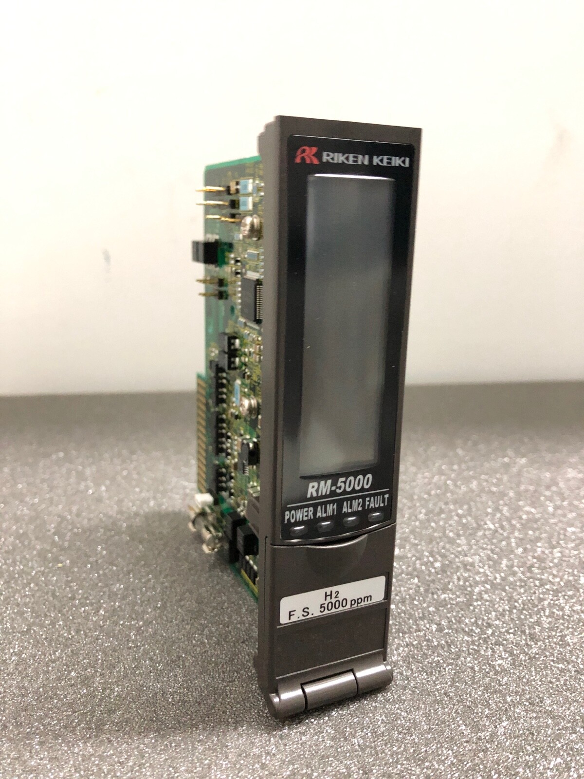 RKI Instruments GH-5001 Indicator / Alarm Unit H2 5000ppm Riken Keiki ...