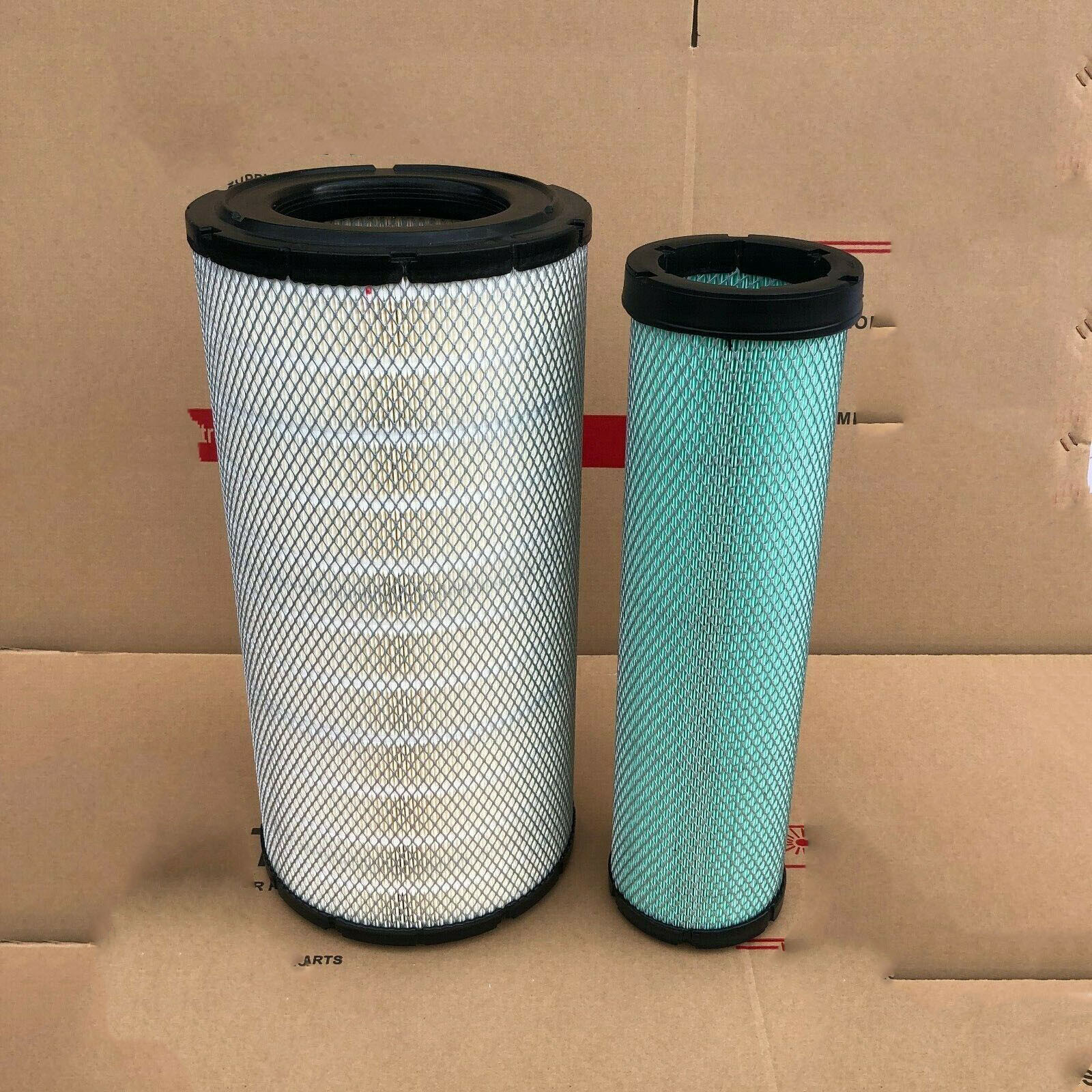 Air Filter Assy 600-185-4100 For Komatsu PC200-8 PC210-8 Engine SAA6D102E | eBay