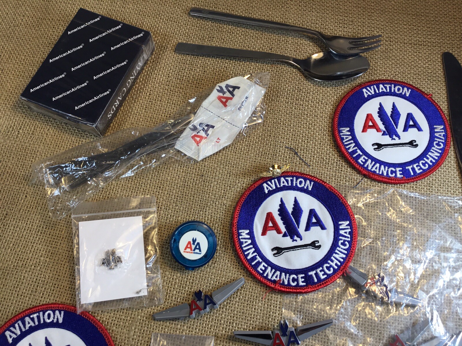 ORIGINAL VINTAGE AA AMERICAN AIRLINES MEMORABILIA LOT | eBay