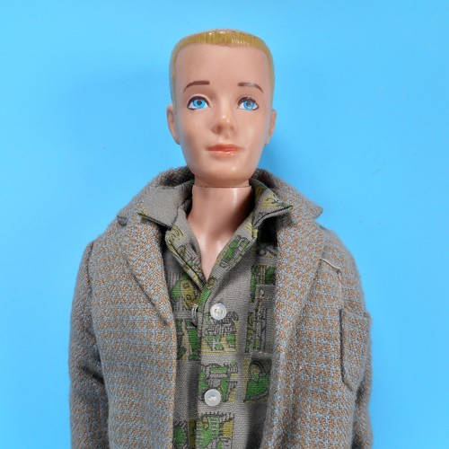 Mattel VTG 60s Ken Doll Barbies Boyfriend Dreamboat Jacket Shirt Red ...