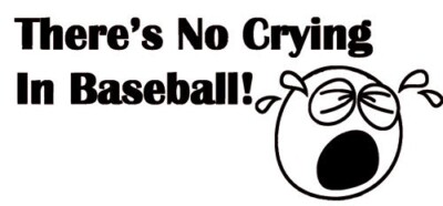 There's No Crying In Baseball T-shirt Movie Funny S-3XL | eBay