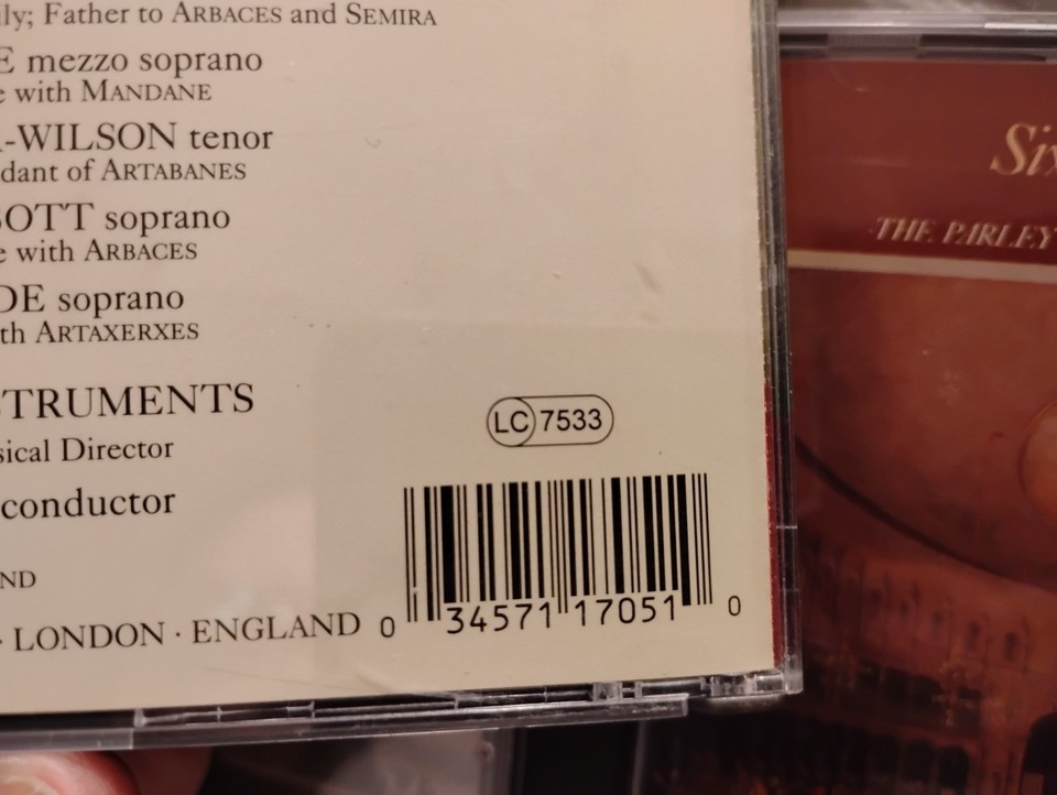 Lot of 5 Hyperion classical music CDs, Arne, Linley, English Classical ...