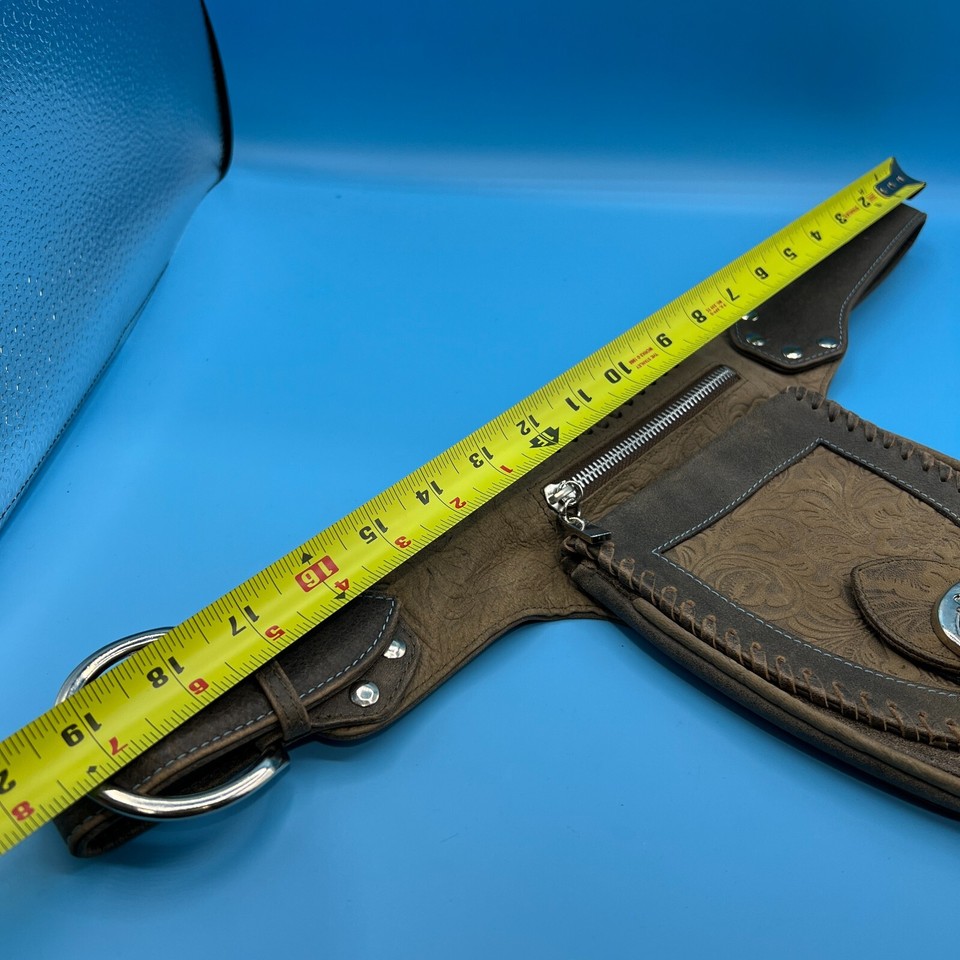 Hip Handmade Intricate Leather Work, Waist Pack Bag Belt Utility Pouch | eBay
