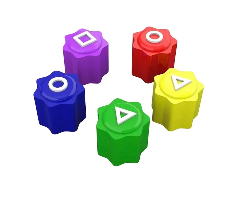 Gongi Steine mit Sand gefüllt – koreanisches Spiel Korean Set mit Box ...