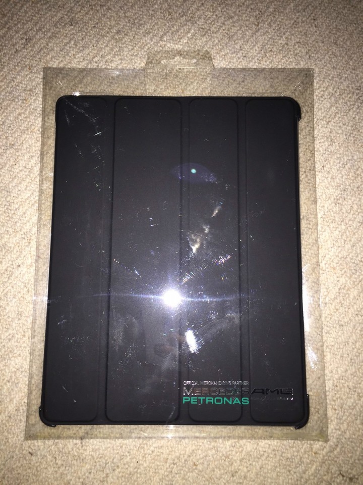 F1 Mercedes iPad 2,3,4 Case Cover Stand Sleep wake AMG PETRONAS Formula ...