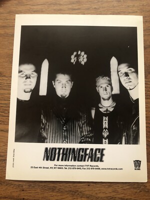 NOTHINGFACE Heavy Metal Very Rare VNTG 8x10 Press Photo | eBay