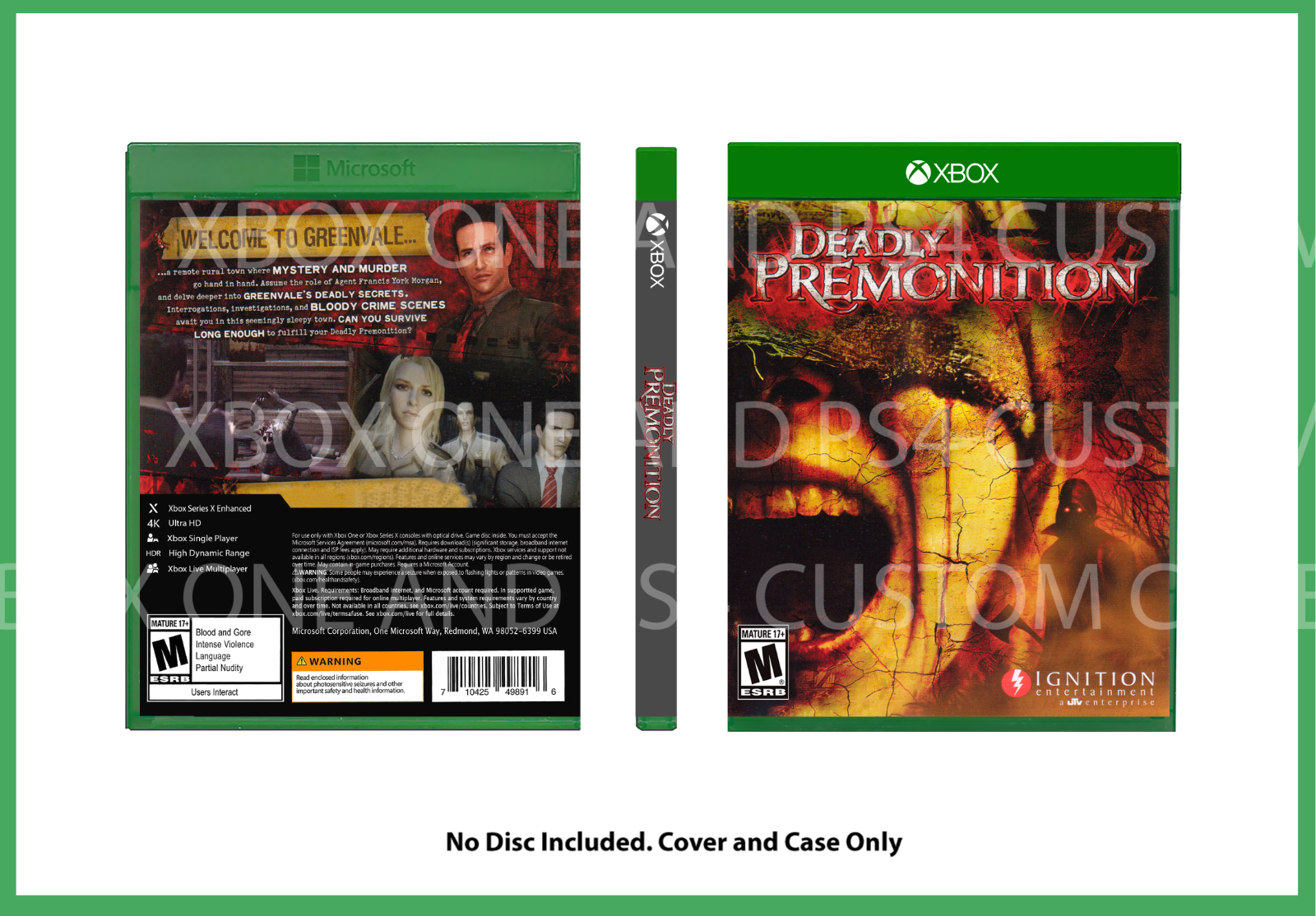 Deadly Premonition (Microsoft Xbox 360, 2010) for sale online | eBay