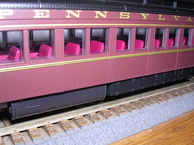 Broadway Limited 4366 HO 4 Car Set PRR P70 No AC Tuscan Red Lighted ...