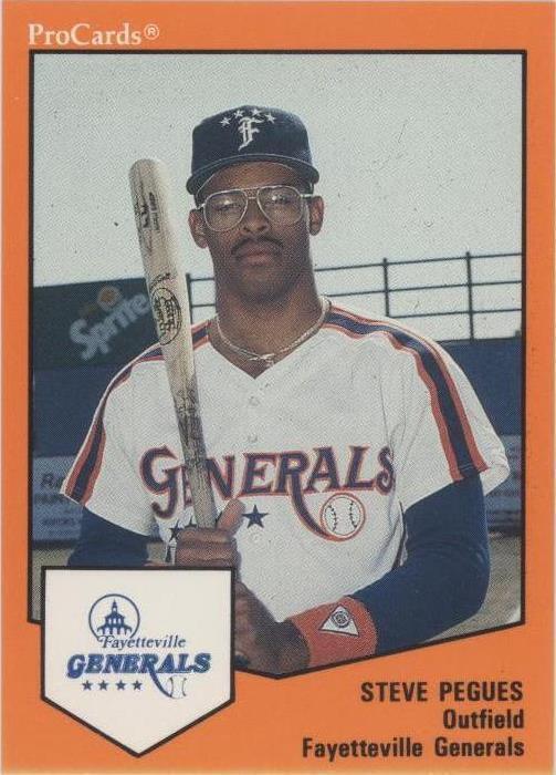 1989 ProCards Minor League Team Sets - Steve Pegues #1594 (RC) for sale ...