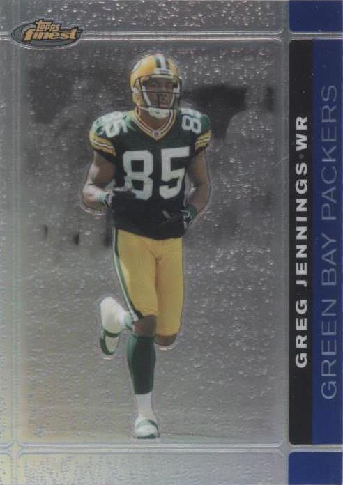 2007 Topps Finest - Greg Jennings #79 Blue Refractor /299 for sale ...