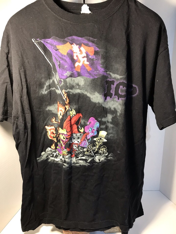 Vintage ICP Insane Clown Posse Black T-Shirt RARE Collectible 90’s Men ...