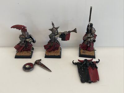 Warhammer - Vampire Counts Grave Guard Metal Command Squad AoS ...