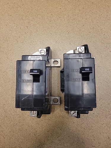 1 - Used Square D QOM100VH, Main Circuit Breaker 2 Pole, 100 Amp, 240V ...