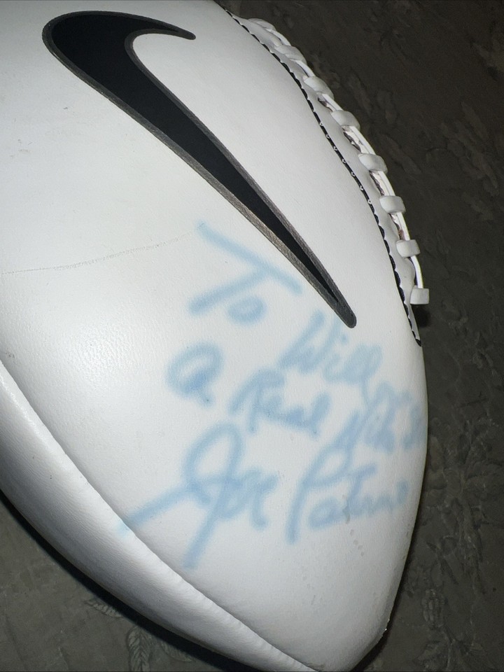 Joe Paterno signed Nike NSB Logo Full Size White Panel Football- | eBay