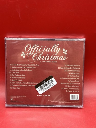 DAN + SHAY - IT'S OFFICIALLY CHRISTMAS: DOUBLE ALBUM (CD 2024) NEW *21 ...