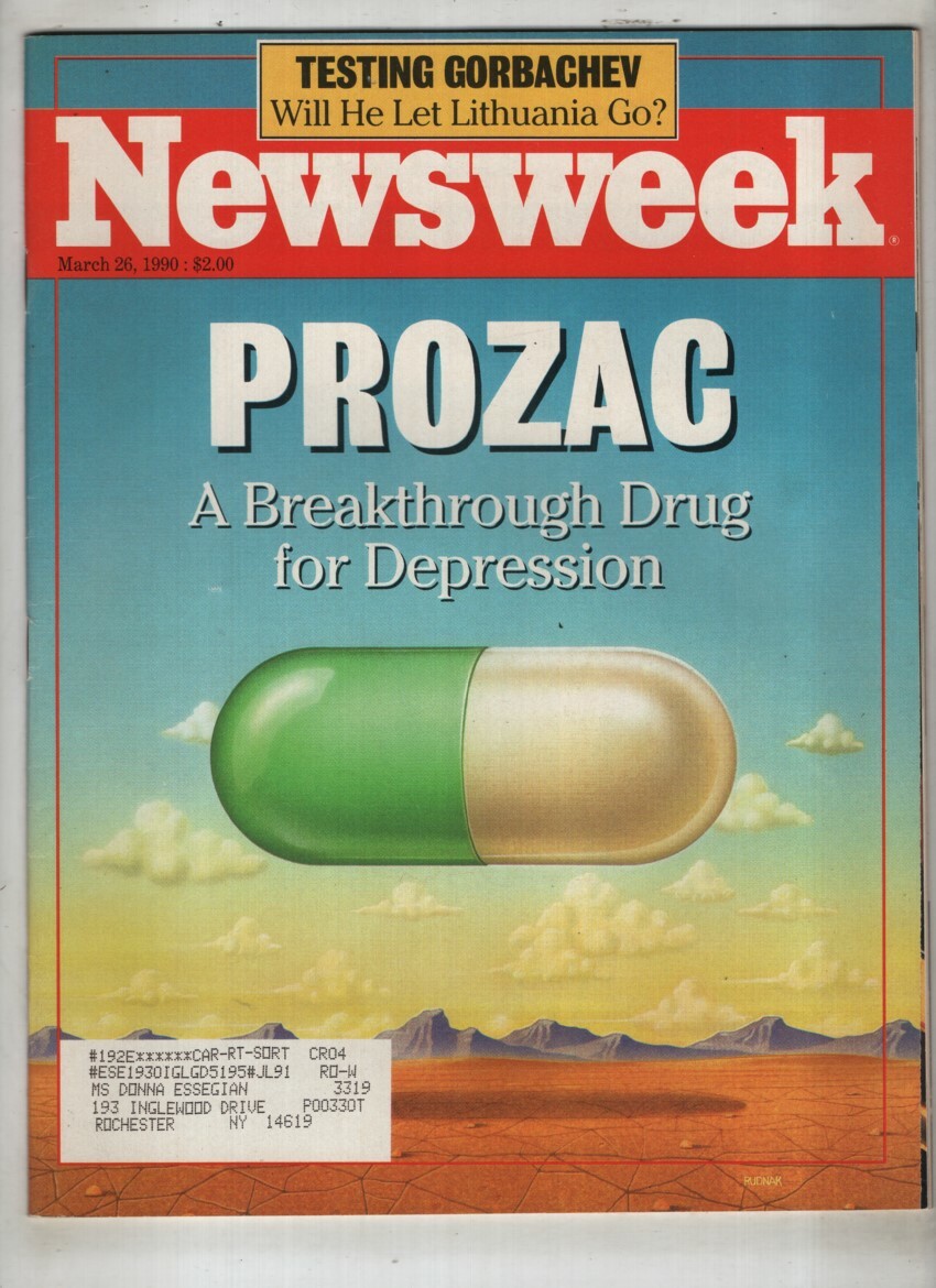 Prozac Magazine Advertisement